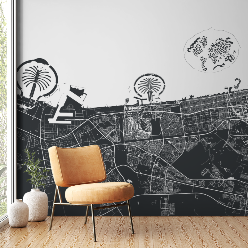 Order Your Best Place Maps Wallpaper Online – Peps Wall