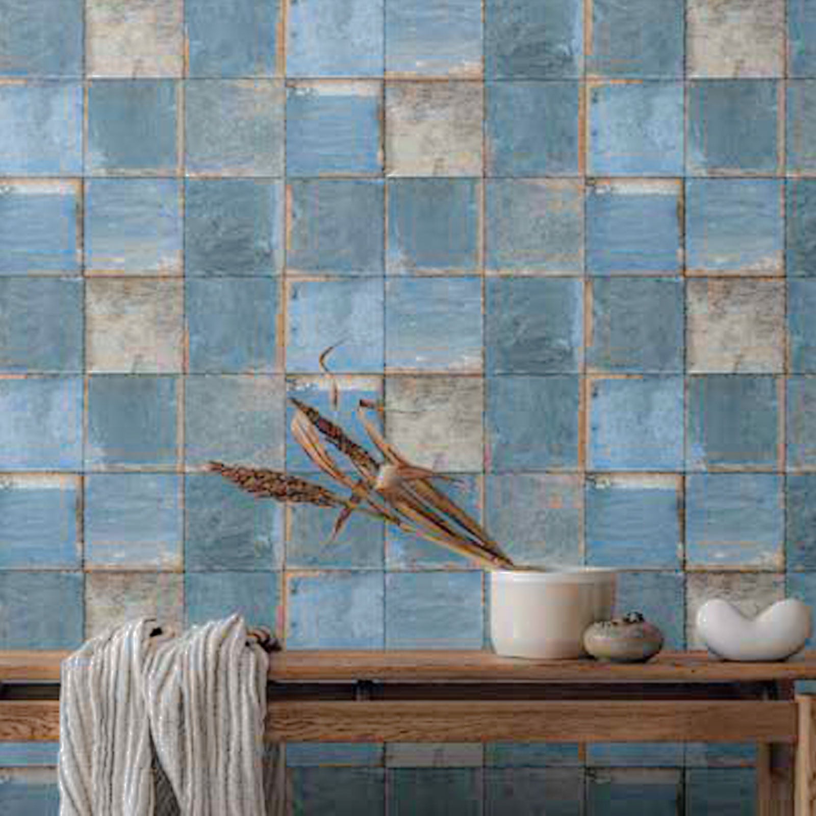 Order your Light Blue Wallpaper for House walls – Peps Wall